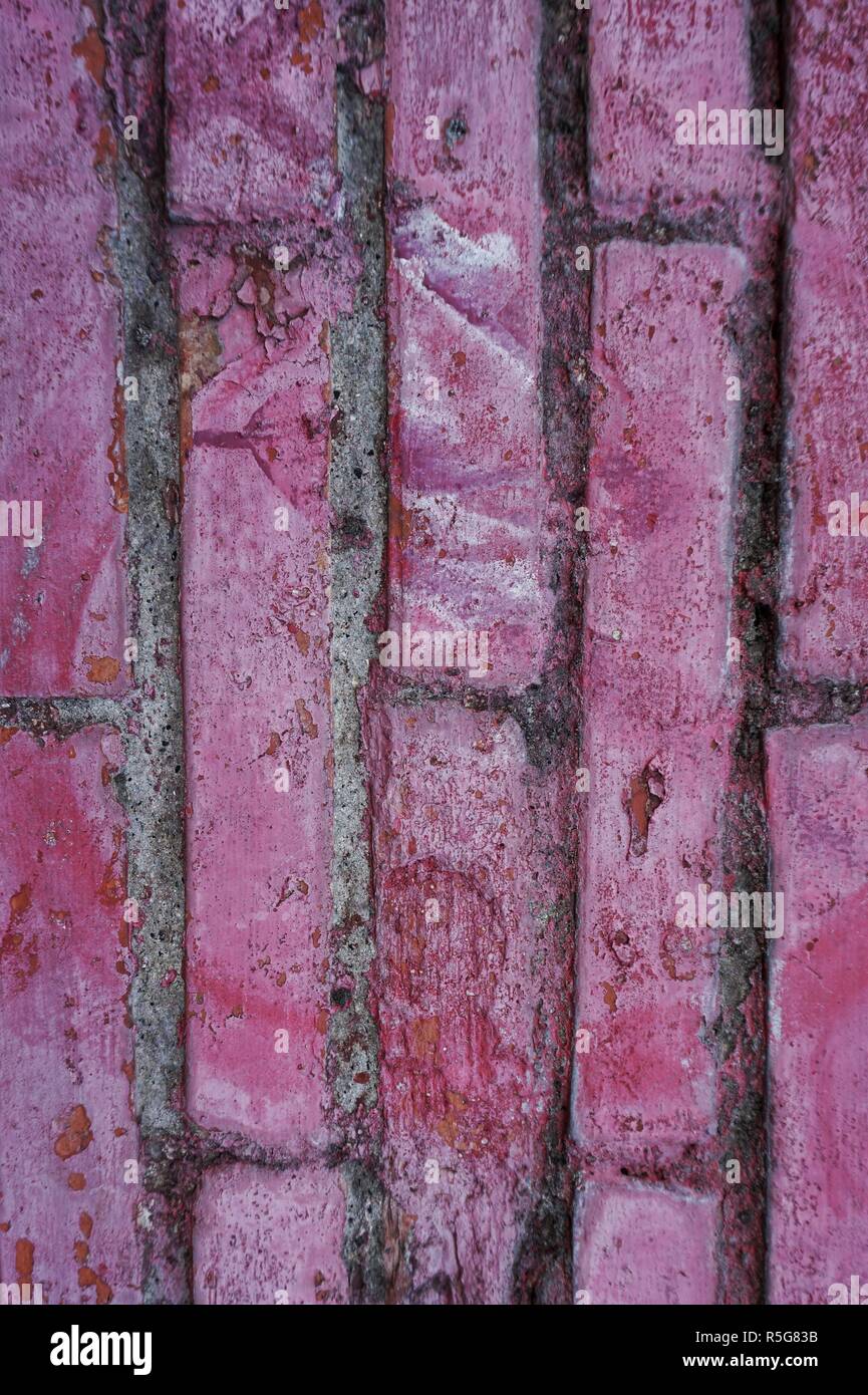the pink wall texture Stock Photo - Alamy