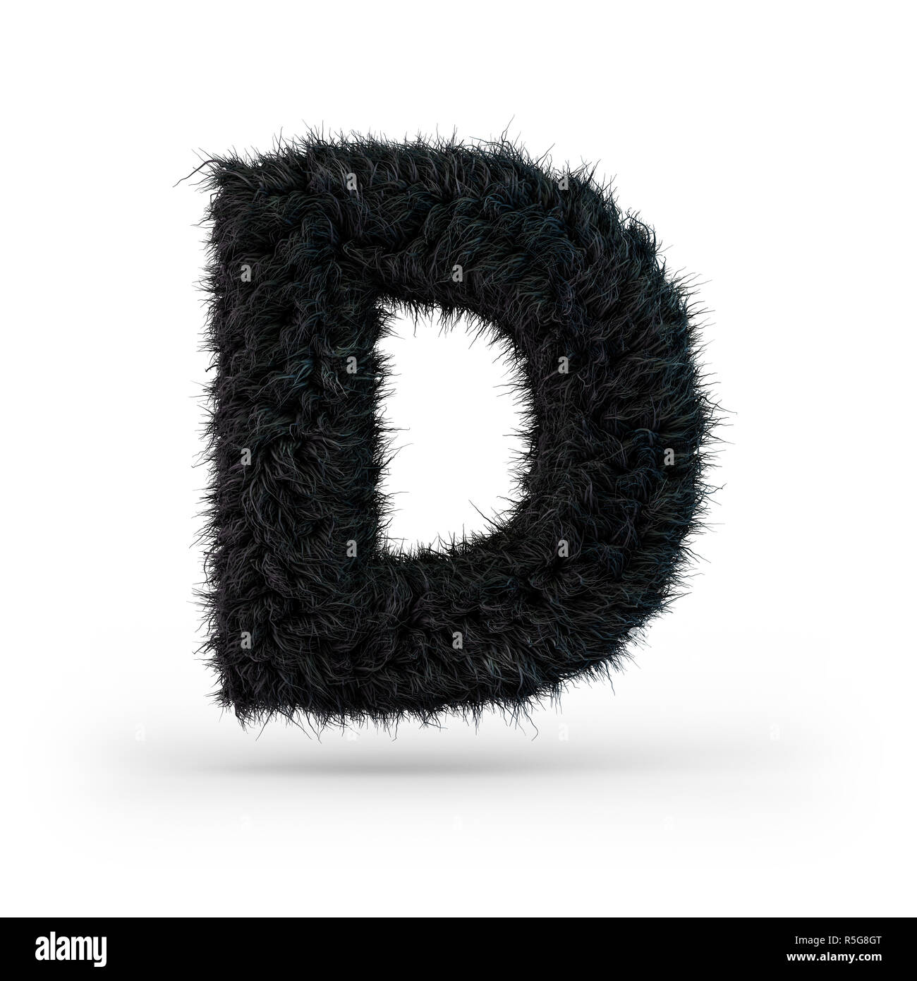 Black letter d Cut Out Stock Images & Pictures - Alamy
