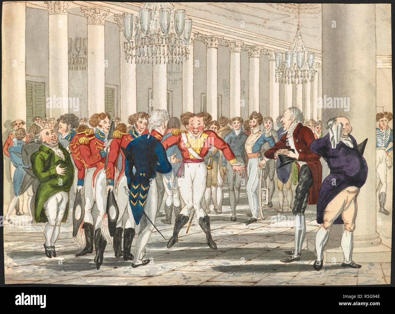 Tom Raw meets the Governor General at Government House, Calcutta ...