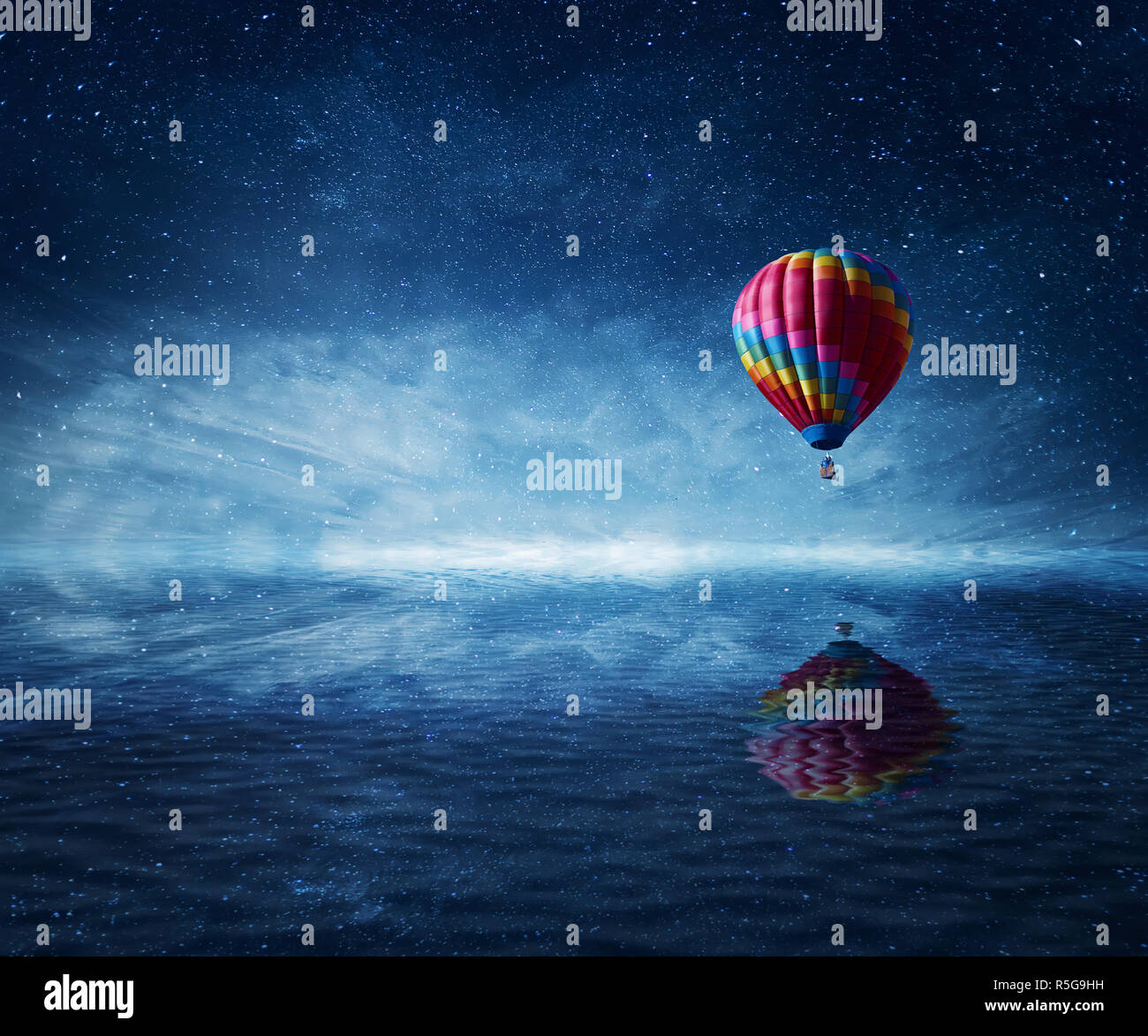 fly over the sea Stock Photo - Alamy