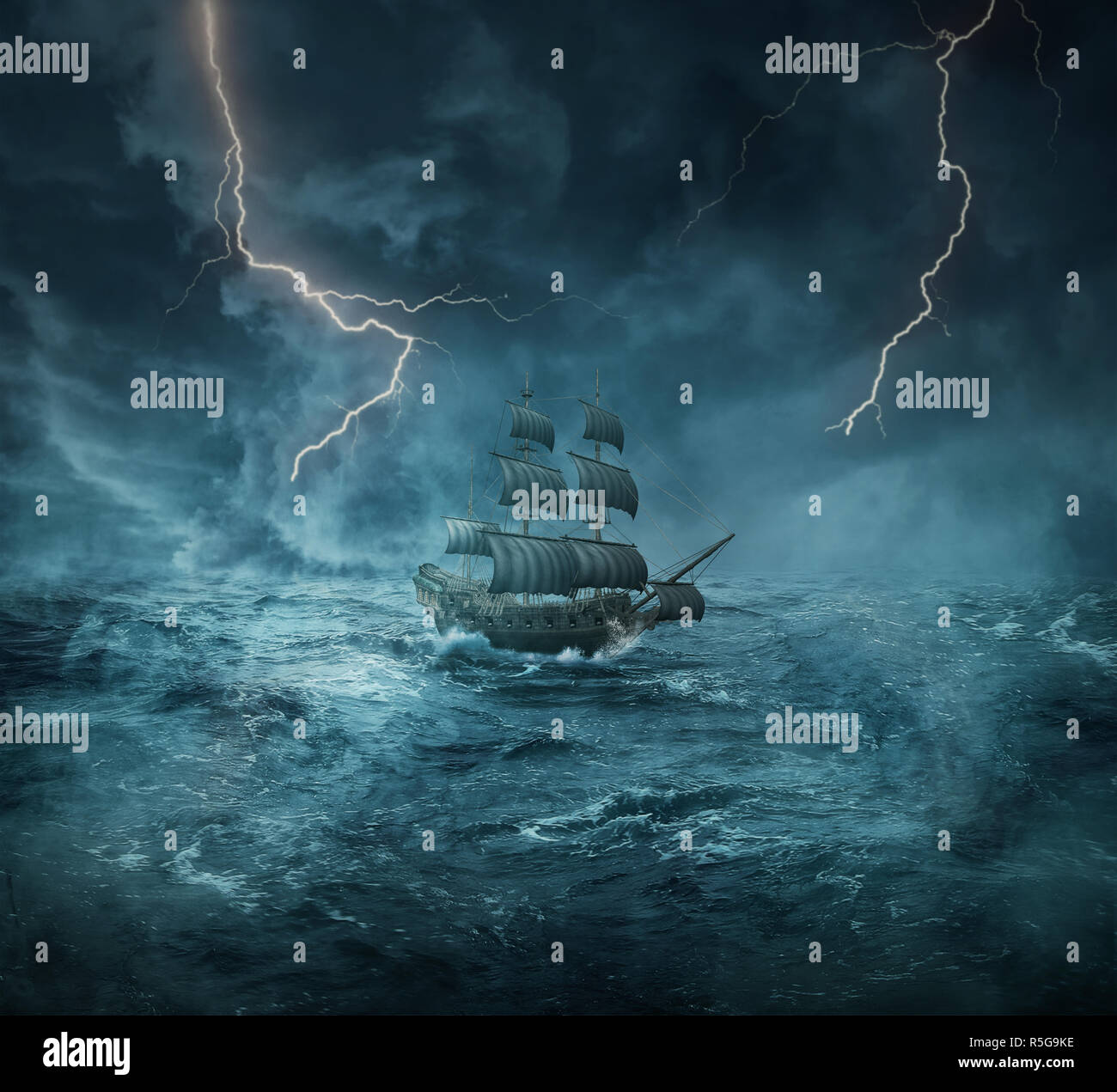 Ghost ship hi-res stock photography and images - Alamy