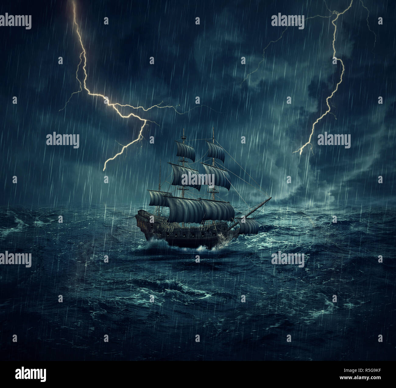 Ghost ship hi-res stock photography and images - Alamy