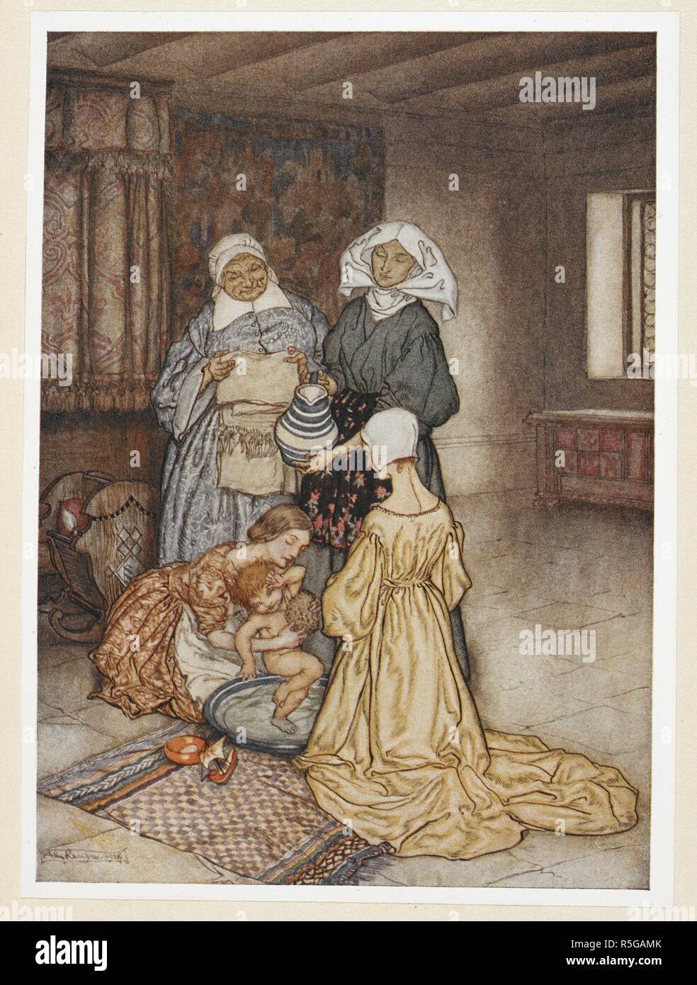 ACT I: Scene II, line 46 Had I not four of five women once that tended ...