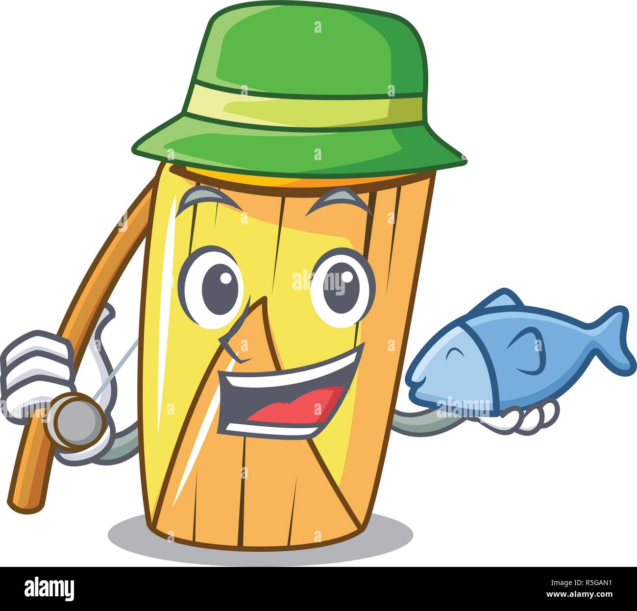 Fishing traditional mexican food dishes tamales character vector ...