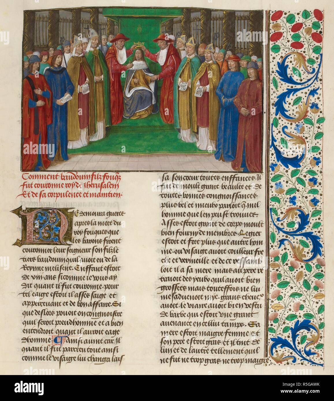 Coronation of baldwin iii hi-res stock photography and images - Alamy