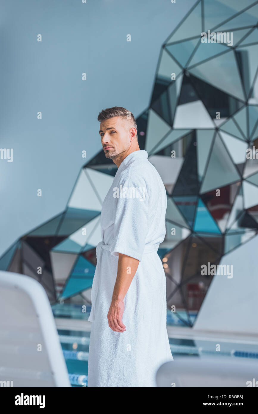 Good looking man in swimming pool hi-res stock photography and images ...