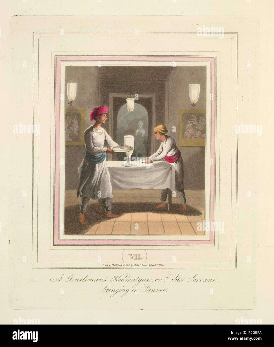 Servants table hi-res stock photography and images - Alamy