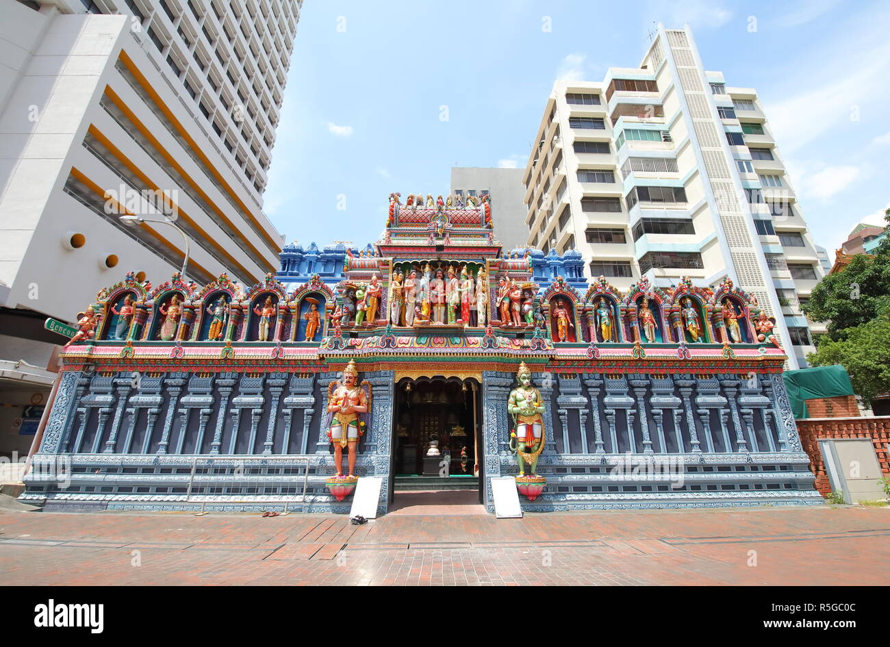 Sri Krishnan temple in Bugis Singapore Stock Photo - Alamy