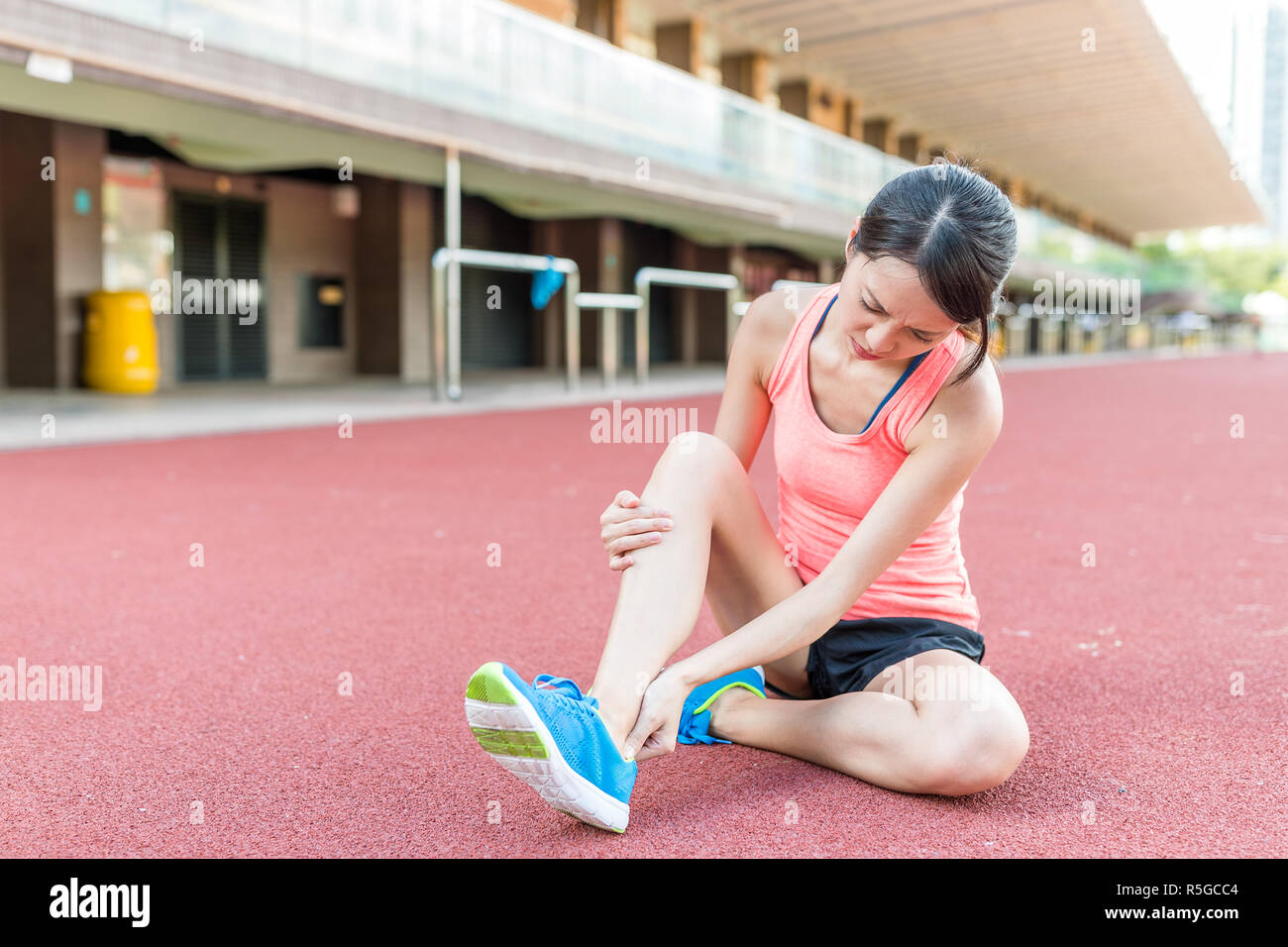 Girls Sport Injured High Resolution Stock Photography and Images - Alamy