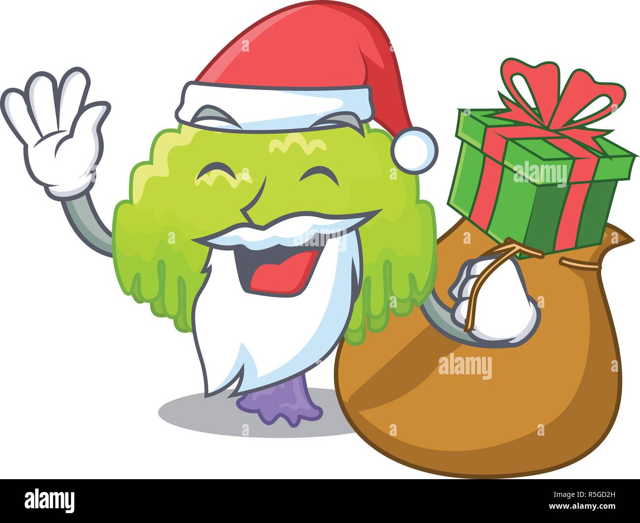 willow tree branch for frame cartoon vector illustration Stock Vector ...