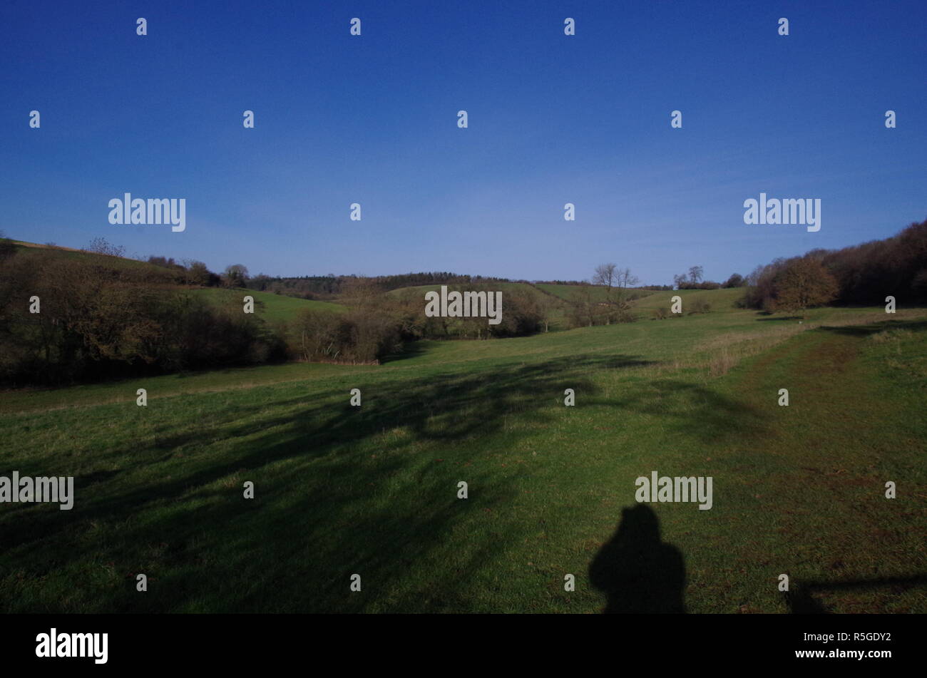 The Macmillan Way. Long-distance trail. Warwickshire. England. UK Stock ...