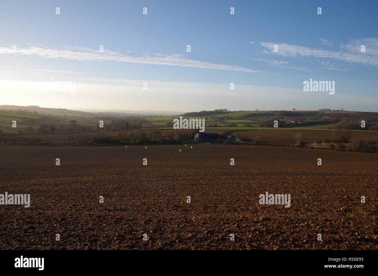 The Macmillan Way. Long-distance trail. Warwickshire. England. UK Stock ...