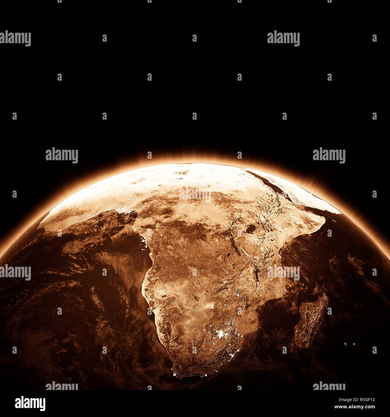 Map of africa madagaskar hi-res stock photography and images - Alamy