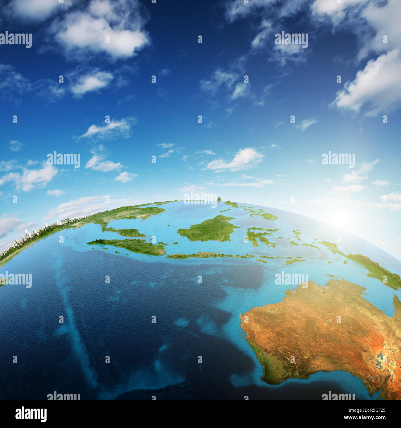 Australia and South-East Asia Stock Photo - Alamy