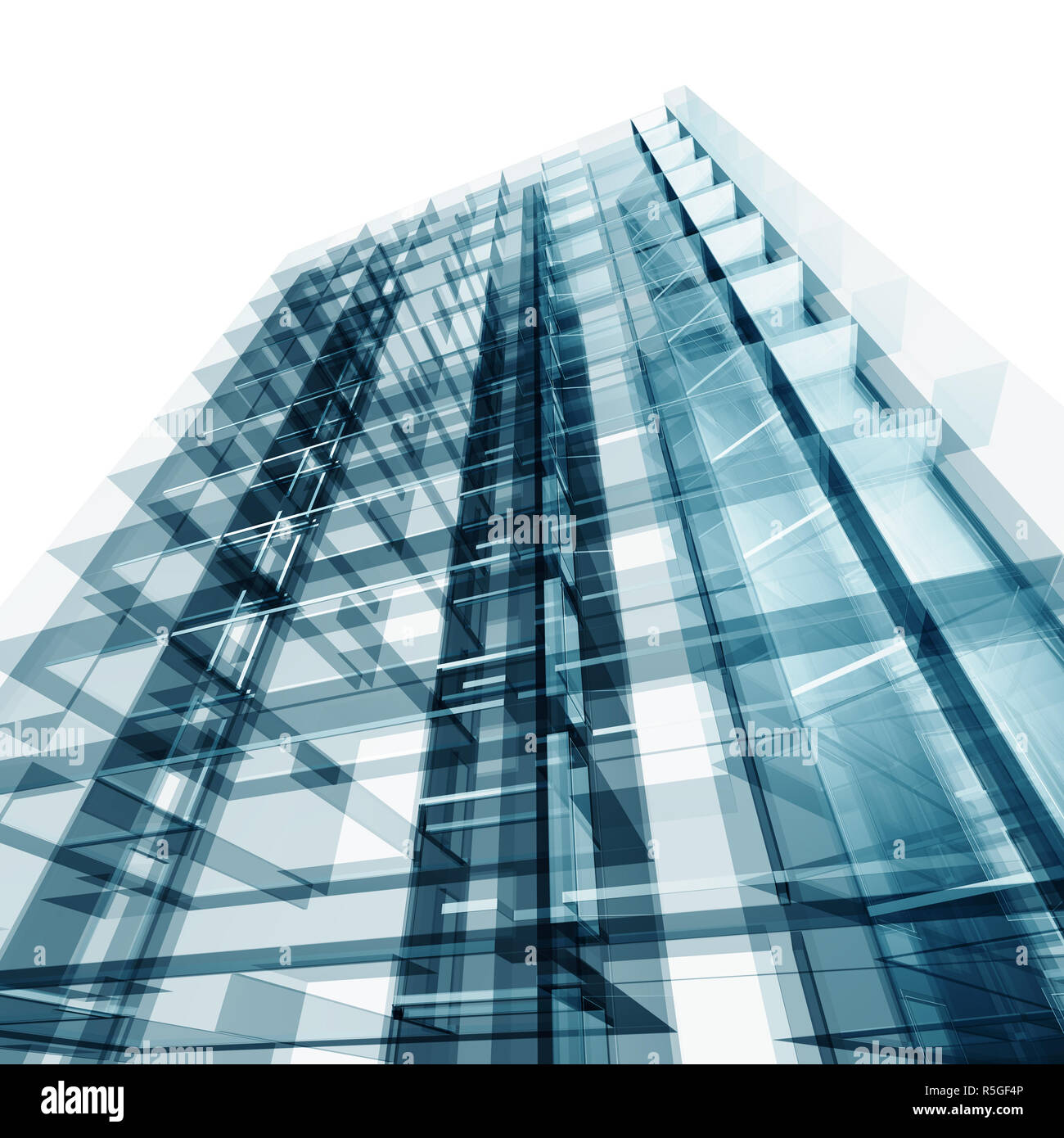 Modern building 3d scene Stock Photo - Alamy Modern building 3d scene Stock Photo - Alamy