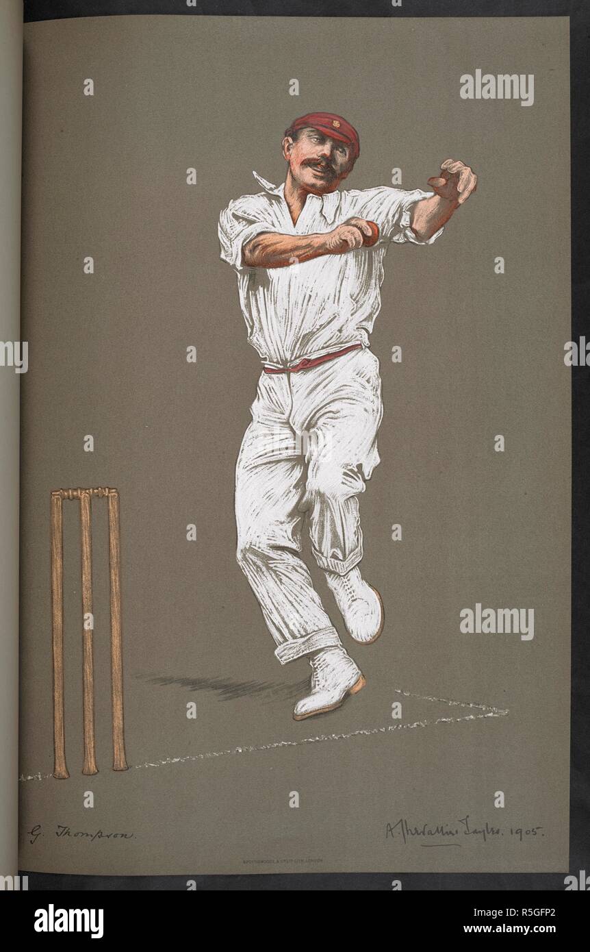 G. Thompson, Northamptonshire. George Joseph Thompson (1877-1943) was ...