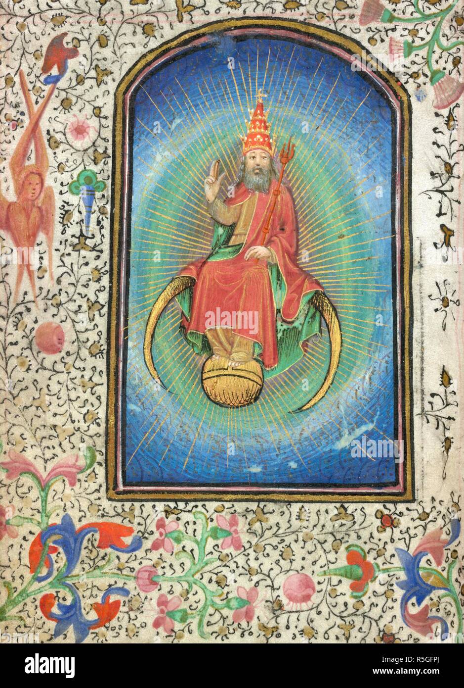 God the father enthroned hi-res stock photography and images - Alamy