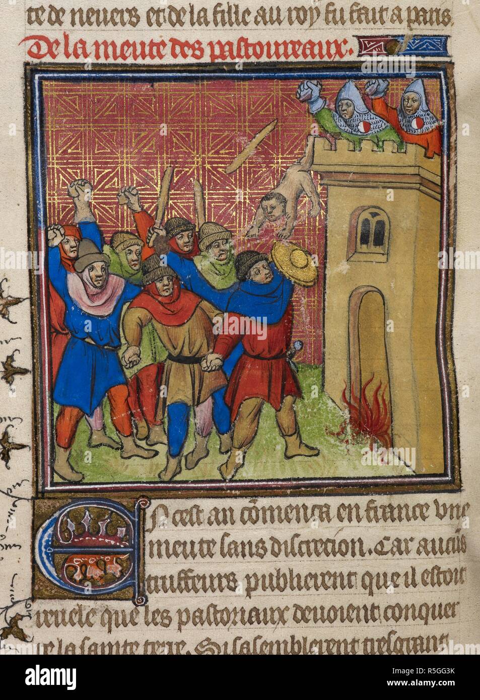 Jews france 14th century hi-res stock photography and images - Alamy