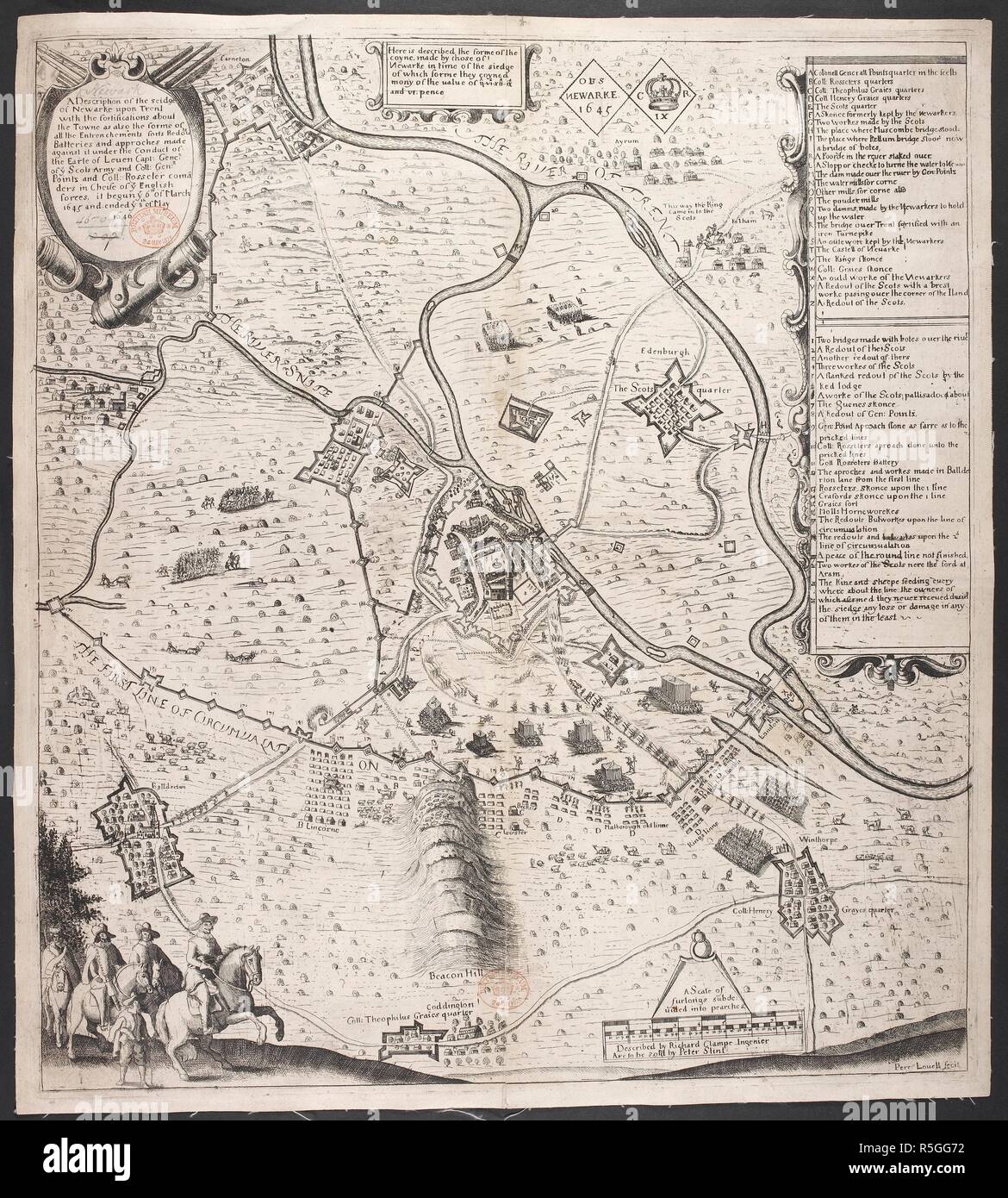 River trent map hi-res stock photography and images - Alamy