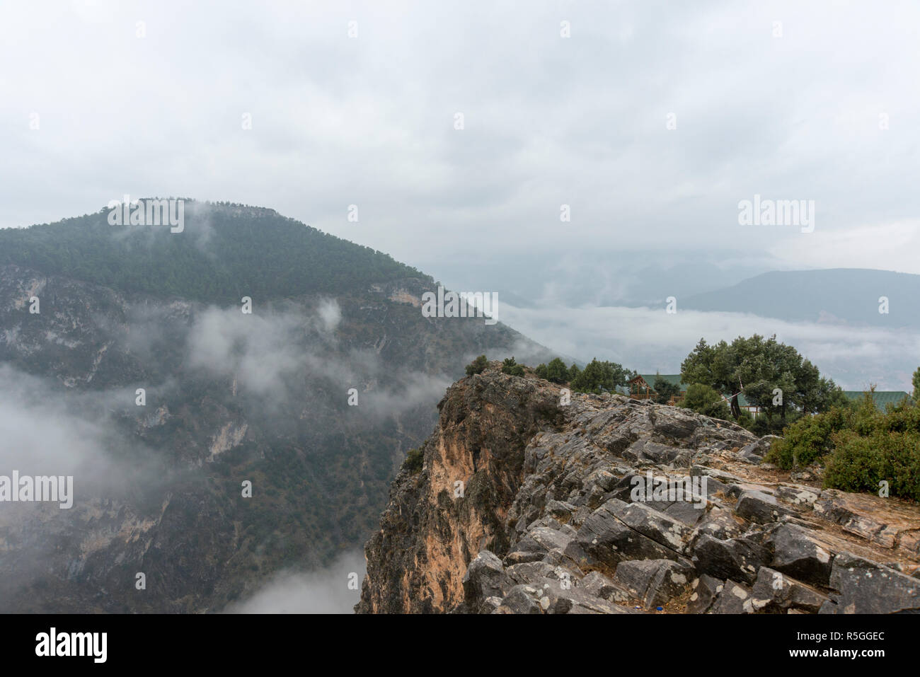 The Arapapisti Canyon in Aydin Bozdogan Turkey Stock Photo - Alamy