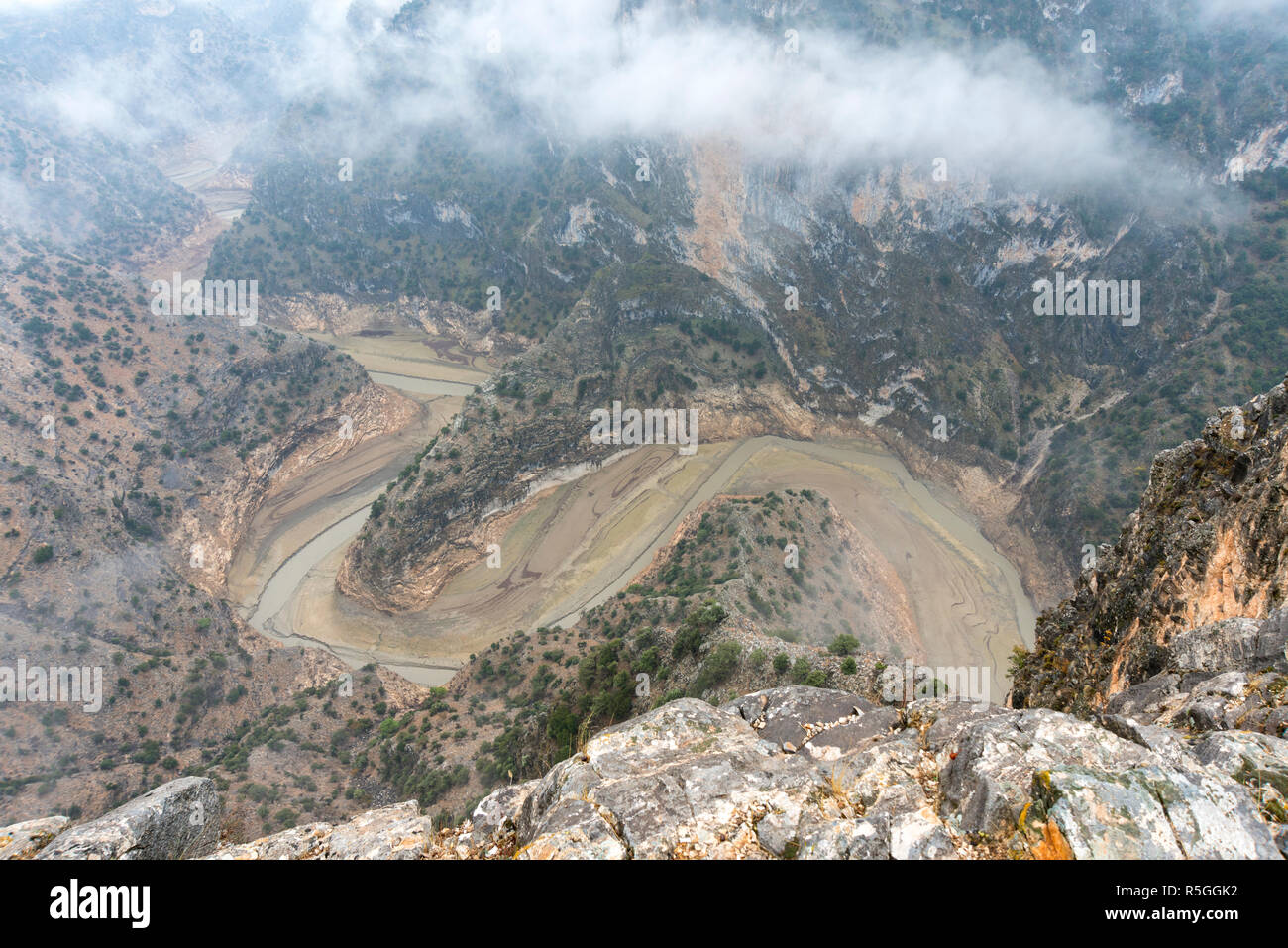 The Arapapisti Canyon in Aydin Bozdogan Turkey Stock Photo - Alamy