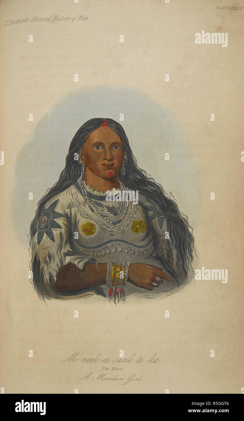 Mandan tribe hi-res stock photography and images - Alamy