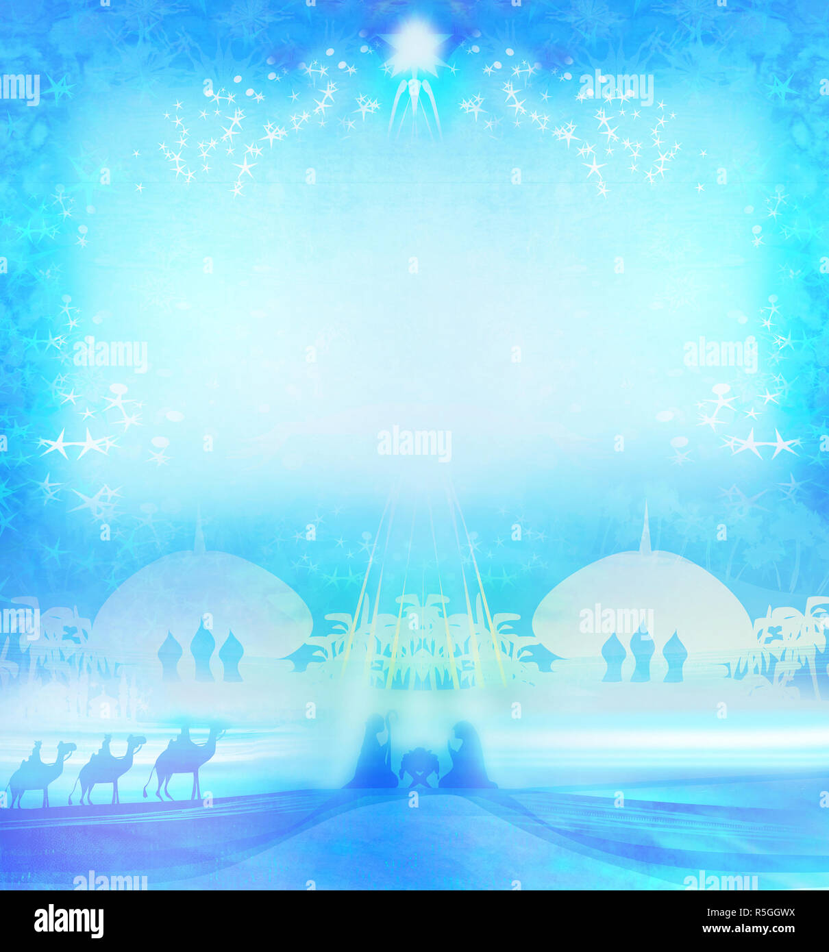 Birth of jesus bethlehem frame hi-res stock photography and images - Alamy