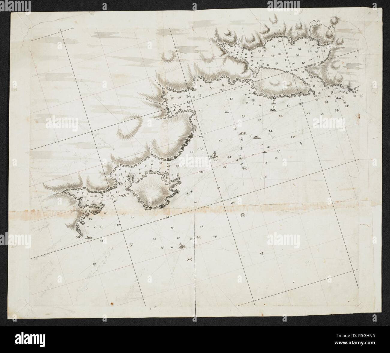 Chart of a coastline. SIXTY-SEVEN Charts and maps illustrating the ...