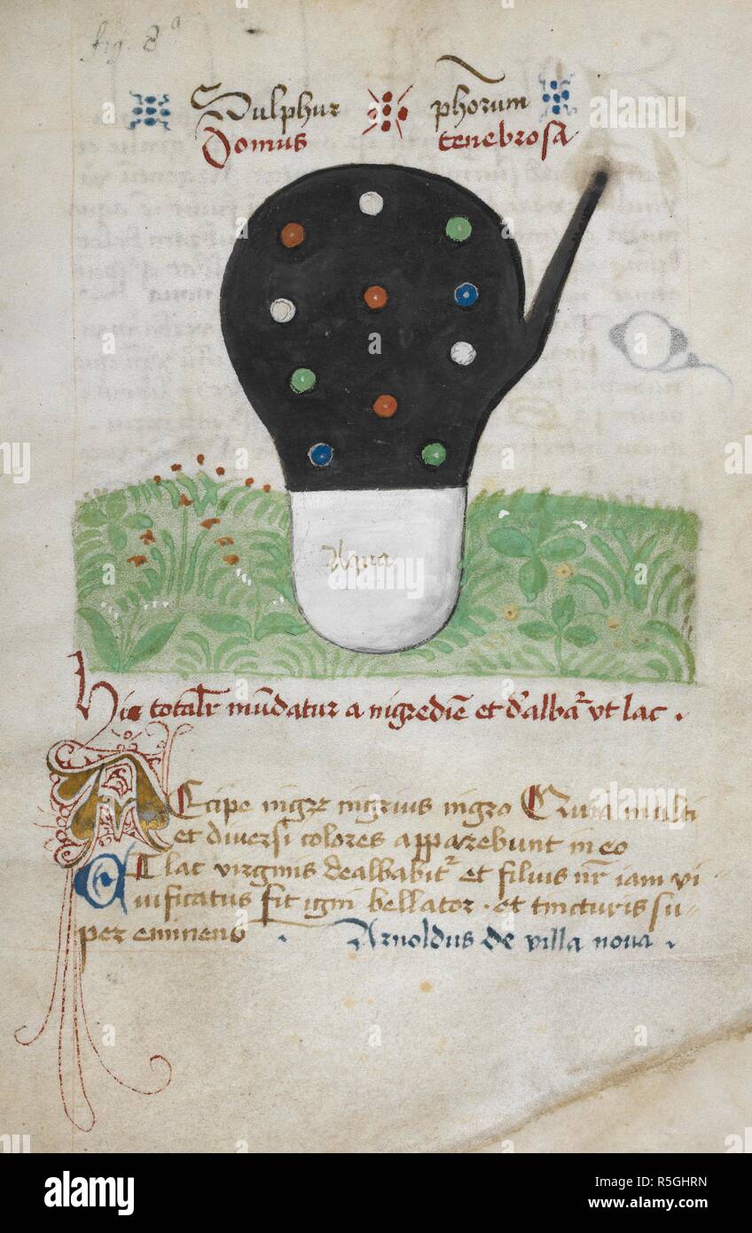 Alchemical manuscript hi-res stock photography and images - Alamy