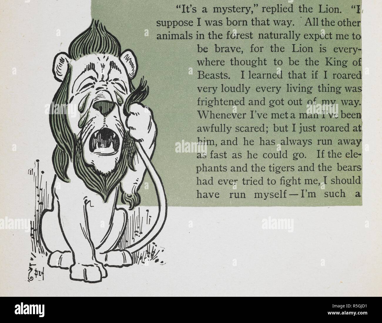 Wizard Of Oz Lion Scared