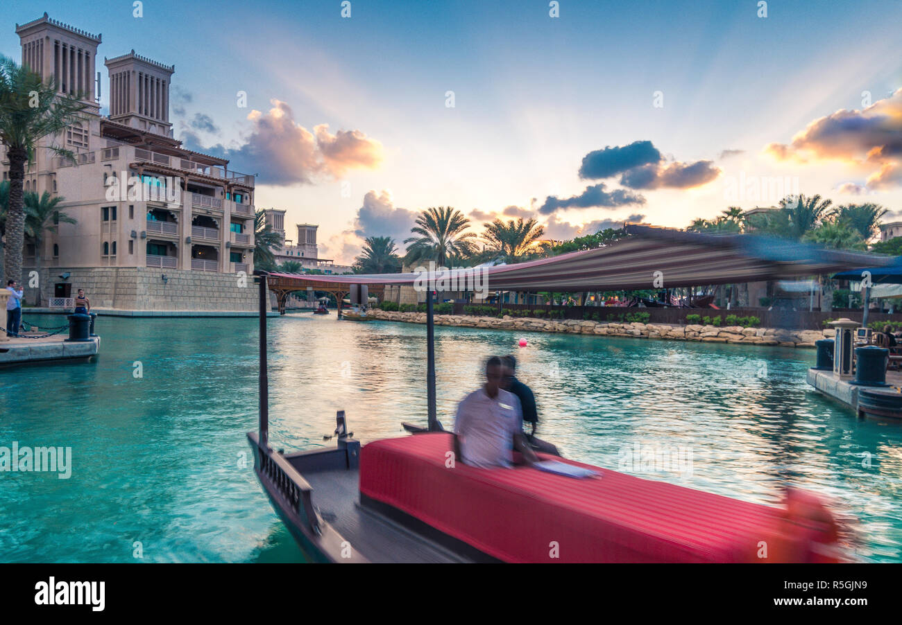Boat ride in the sunset Stock Photo - Alamy