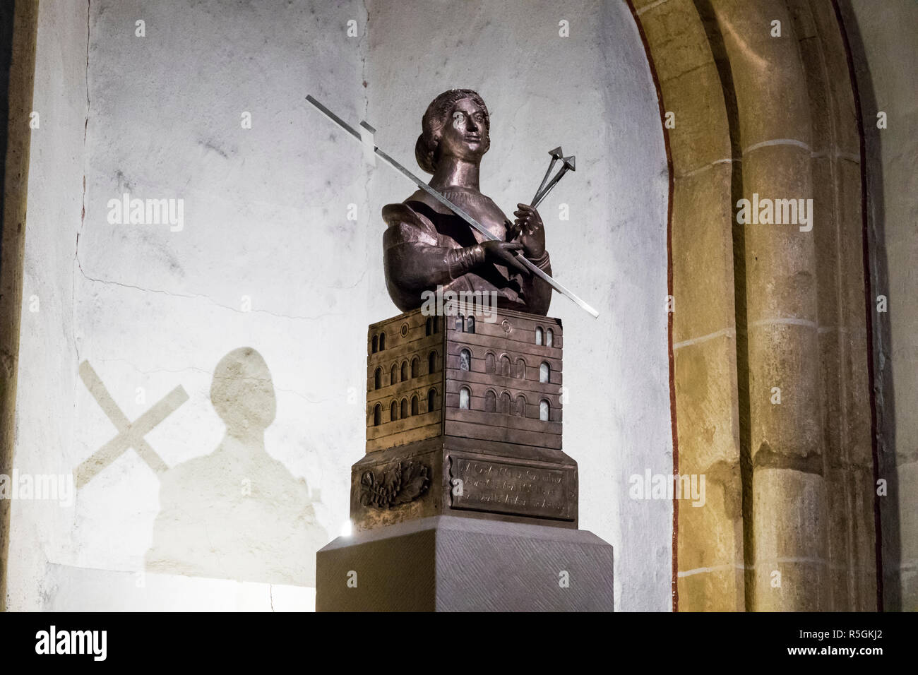 Trier, Germany. Inside the High Cathedral of Saint Peter (Hohe ...