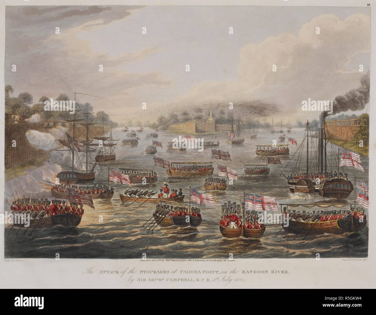 The first anglo burmese war hi-res stock photography and images - Alamy