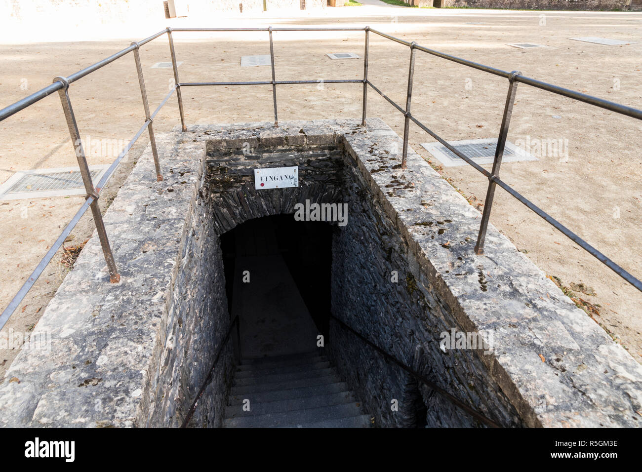Trier, Germany. The Trier Amphitheater, a large Roman amphitheater from ...