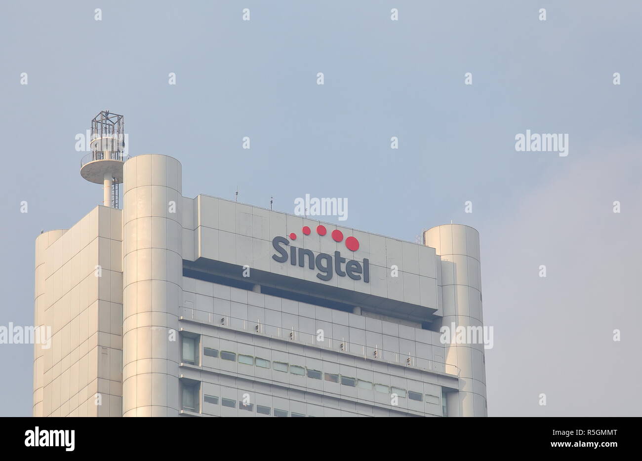 SingTel company logo. SingTel is a Singaporean telecommunication ...