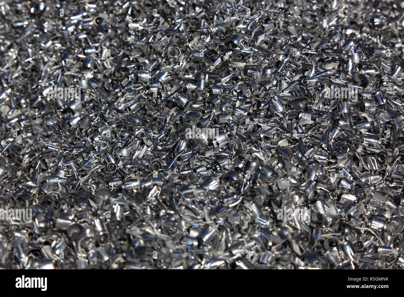 Scrap metal, metal waste in a recycling plant, Germany Stock Photo - Alamy