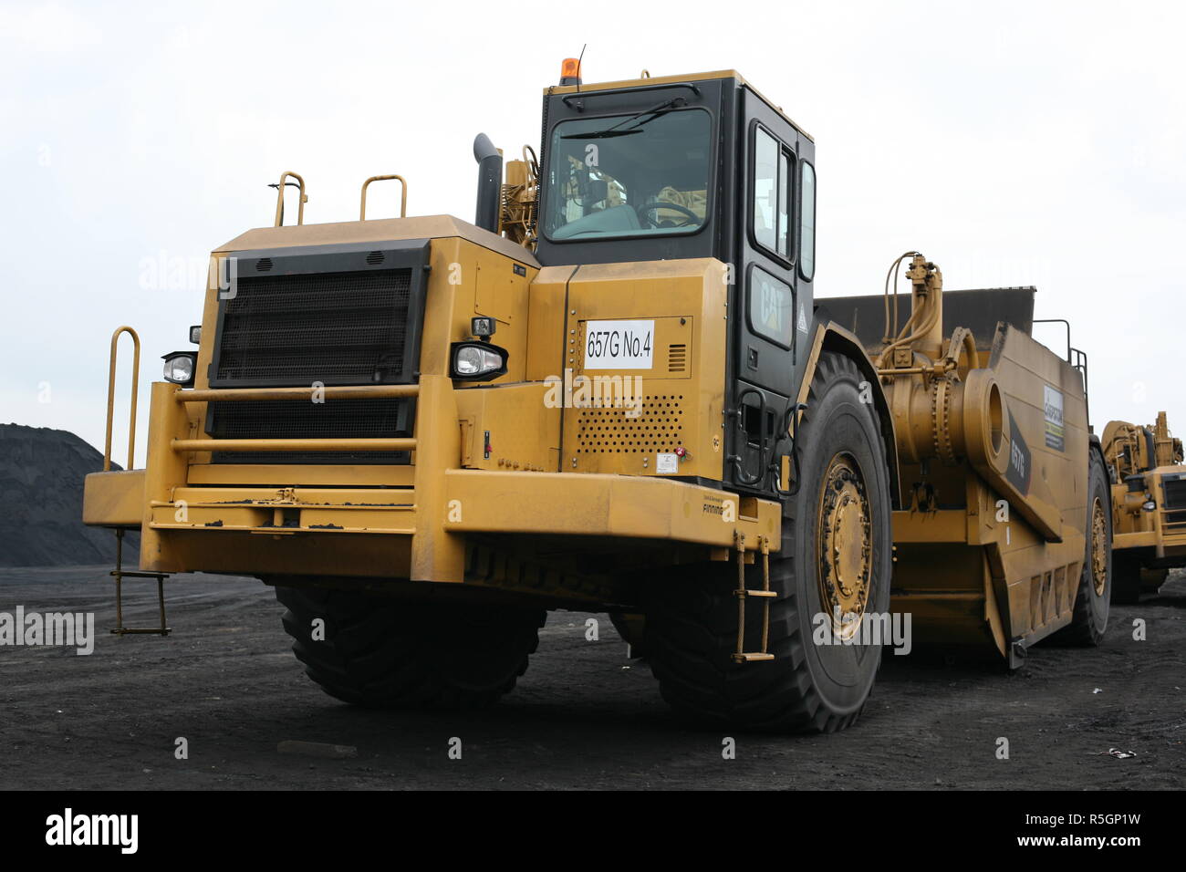 Caterpillar 657G Motor Scraper, Coal Scraper owned by Chepstow Plant ...