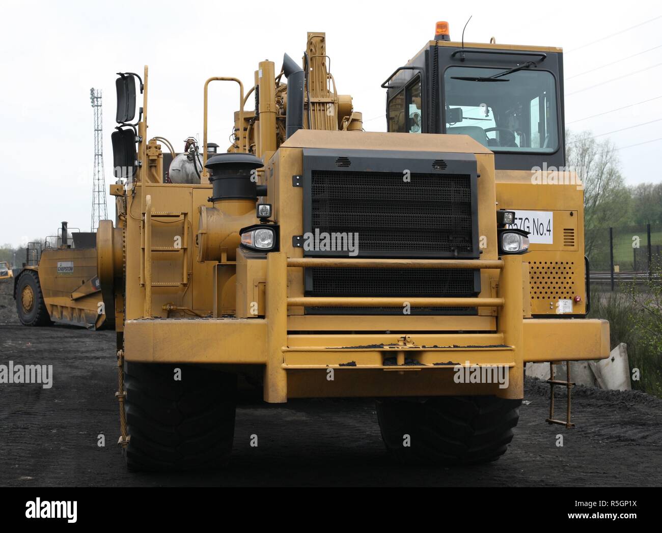 Caterpillar 657G Motor Scraper, Coal Scraper owned by Chepstow Plant ...