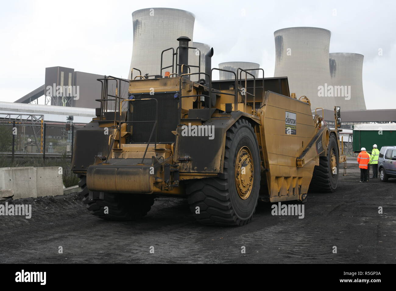 Caterpillar 657G Motor Scraper, Coal Scraper owned by Chepstow Plant ...