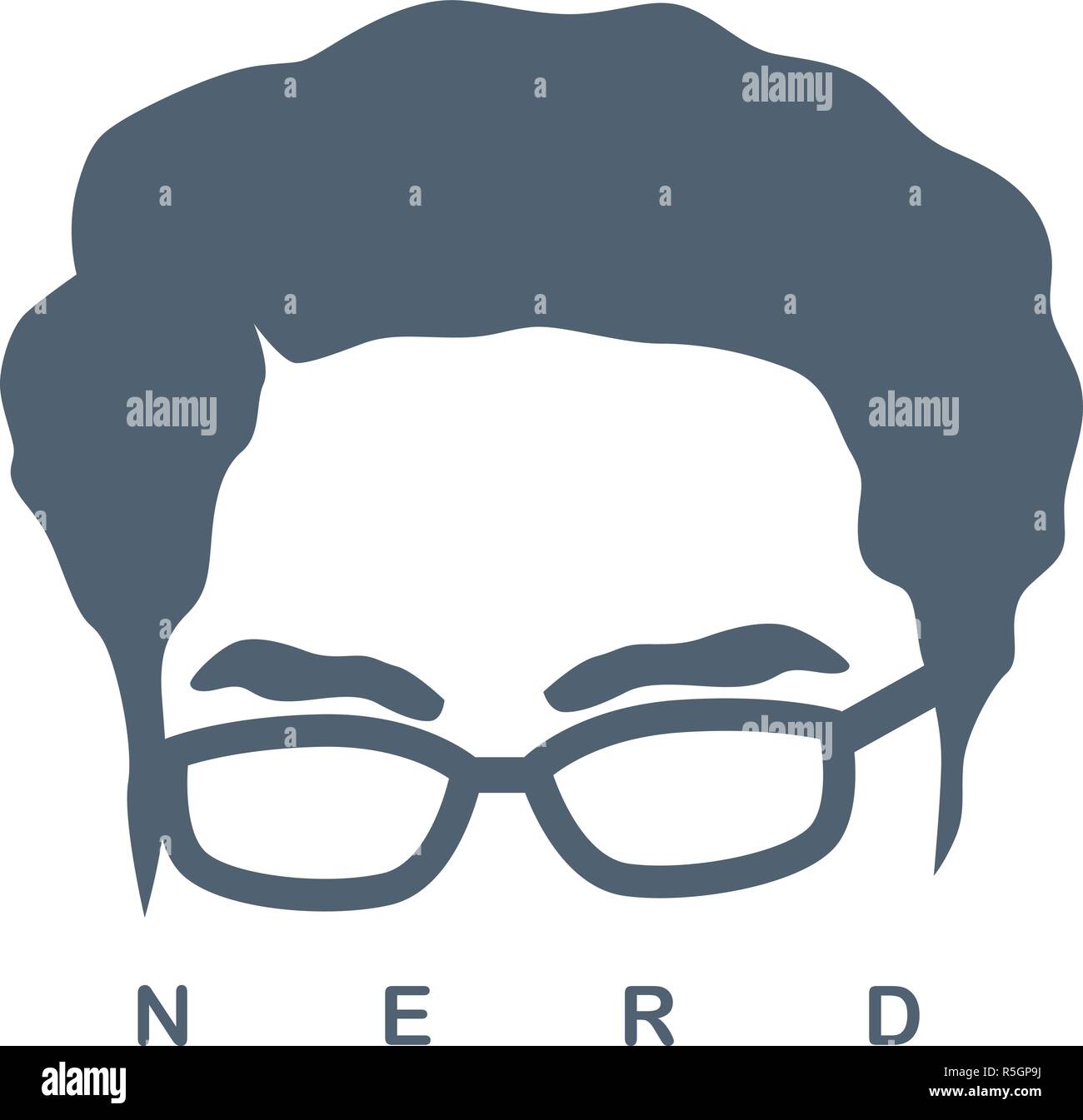 Nerd guy Stock Vector Images - Alamy