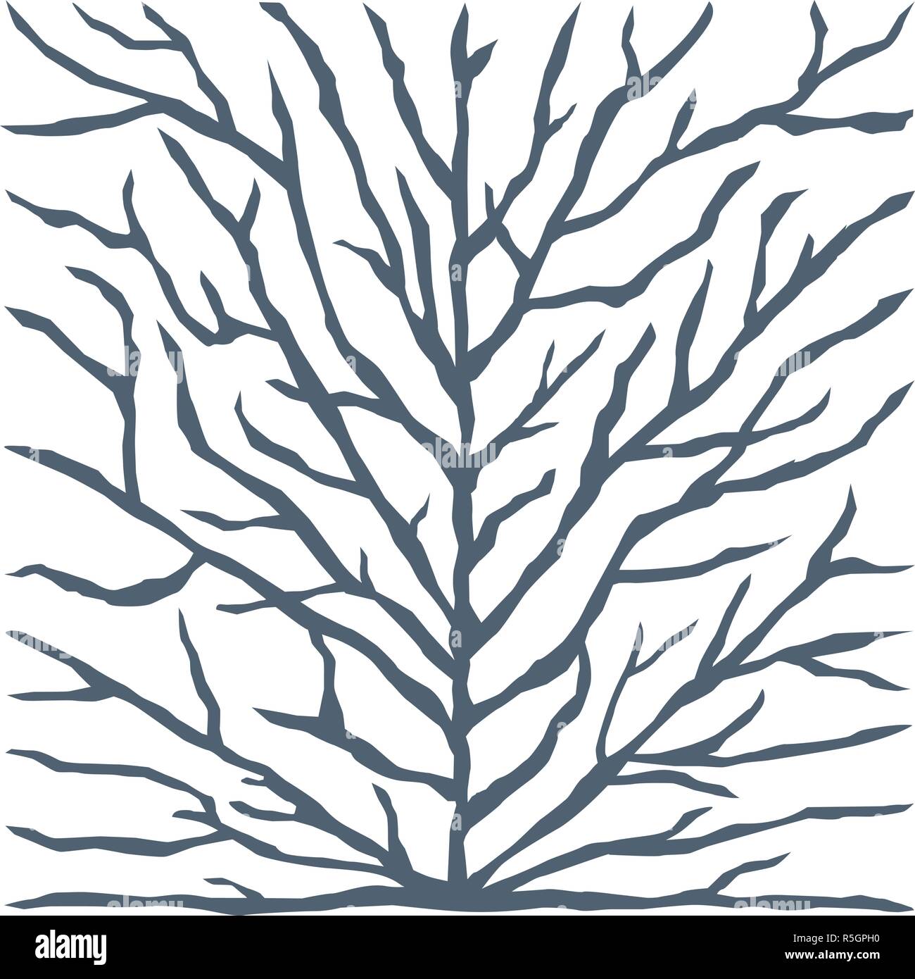 bald tree sign symbol vector Stock Vector Image & Art - Alamy