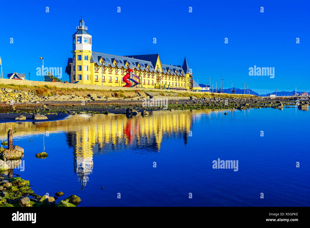 Puerto Natales, Chile, South America Stock Photo - Alamy