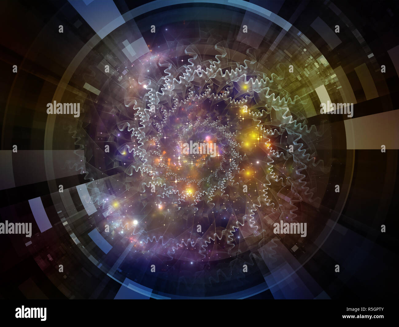 Visualization of Space Emitter Stock Photo - Alamy