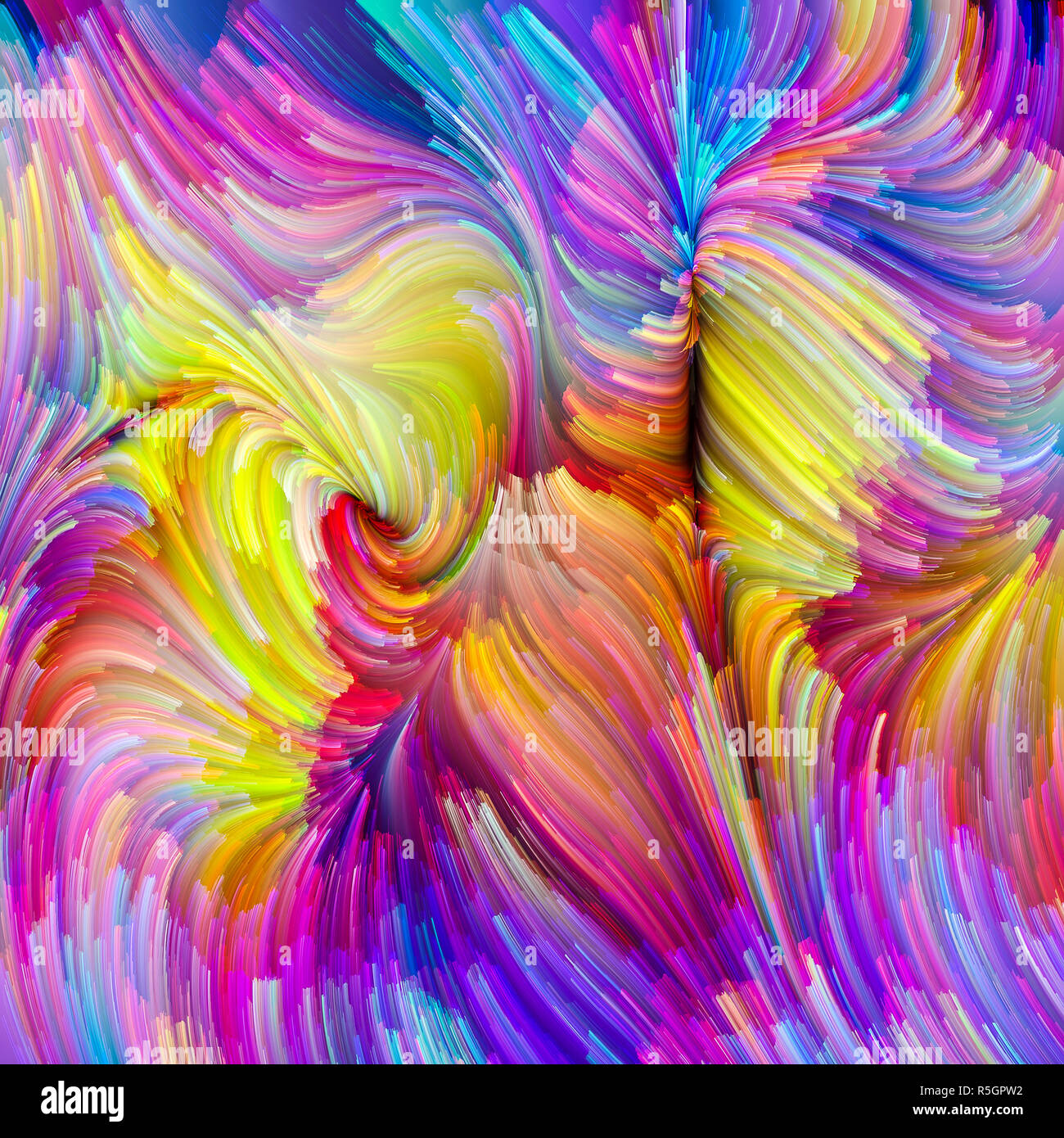 Magic of Painter Palette Stock Photo - Alamy