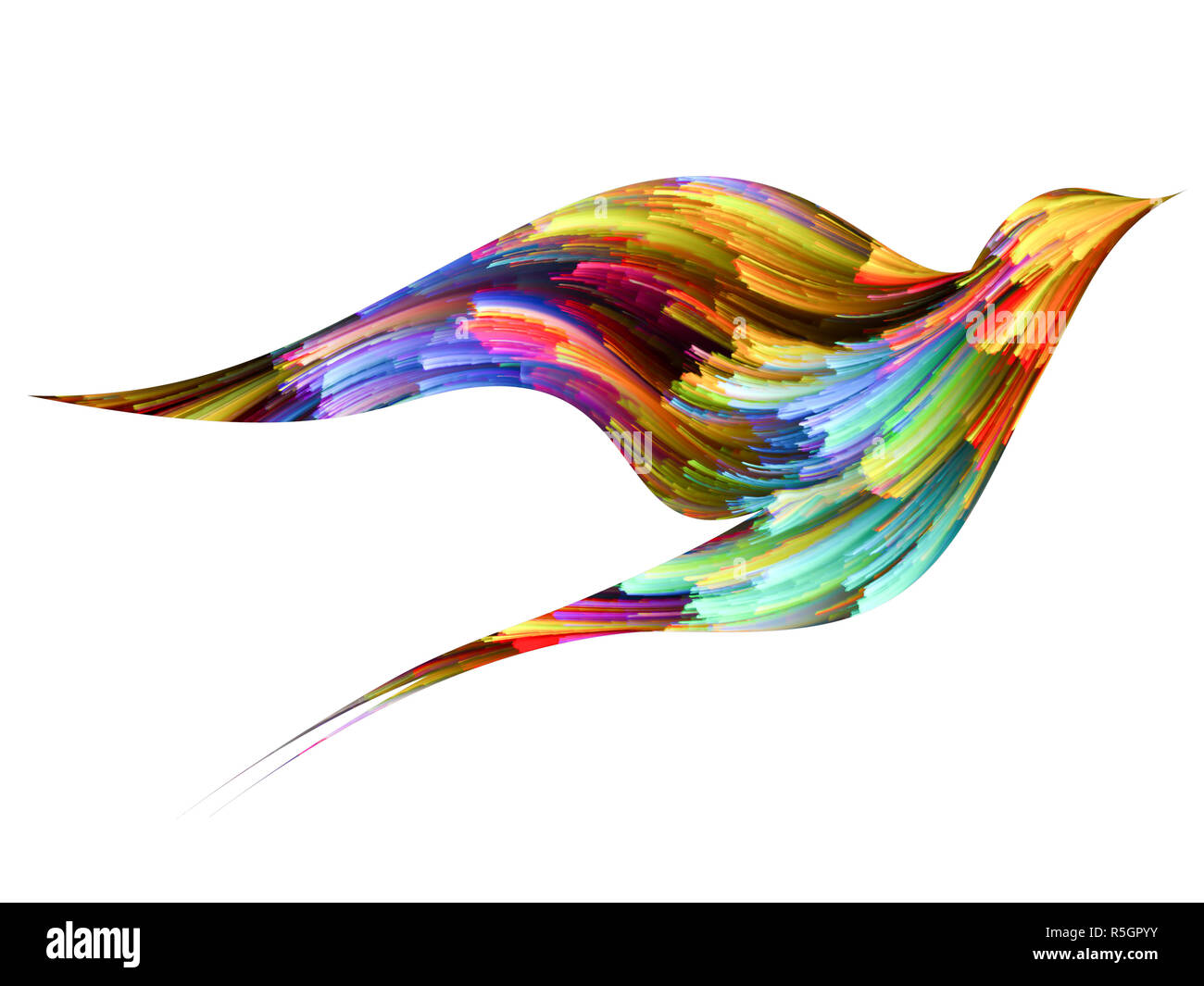 Colors in Flight Stock Photo - Alamy