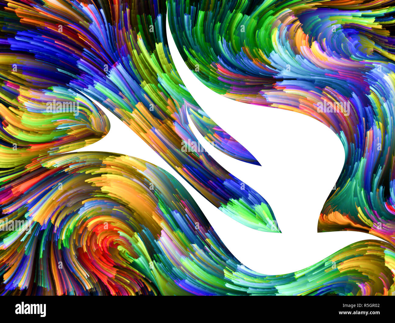Colors in Flight Stock Photo - Alamy