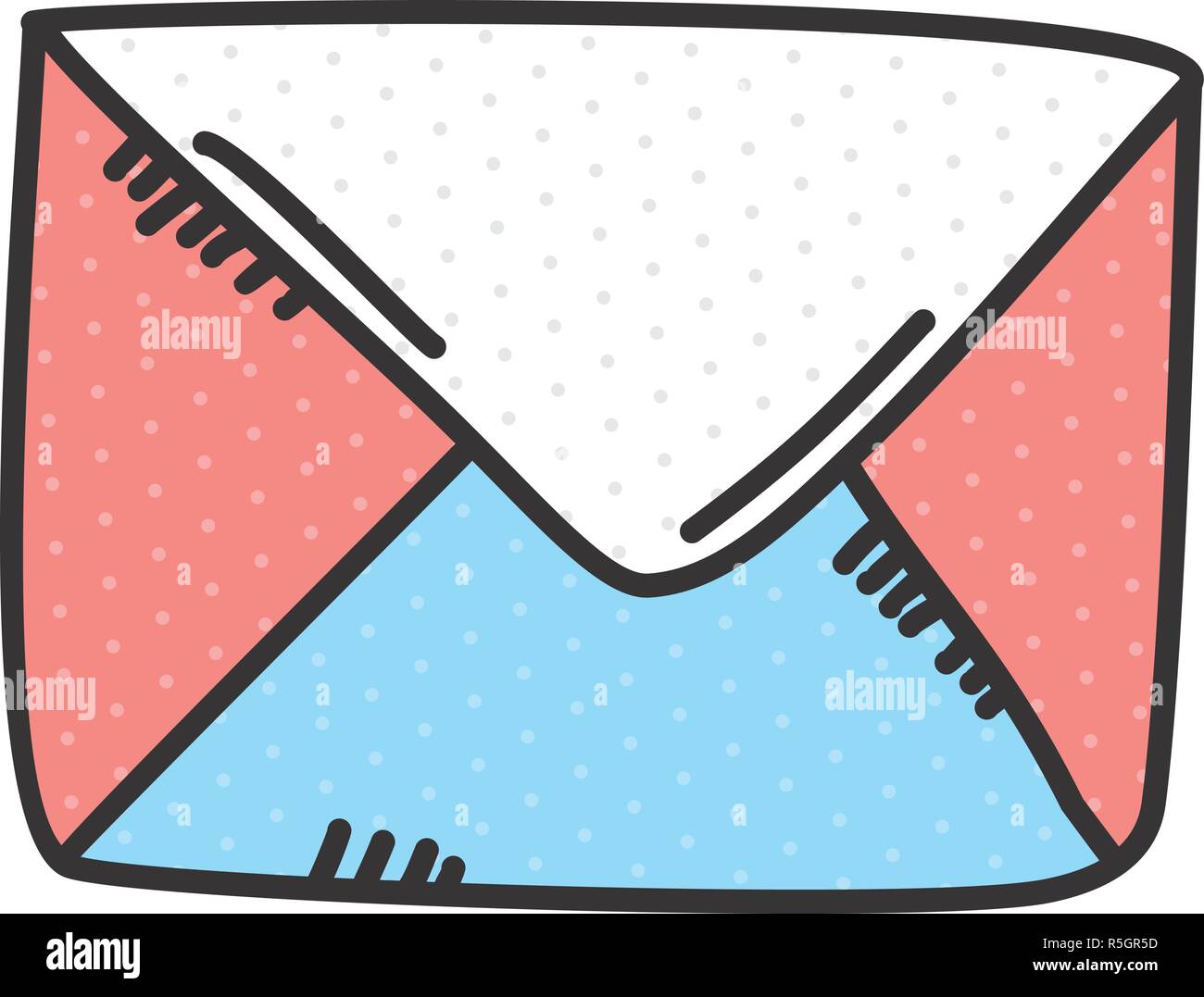 doodle sketch vector art mail Stock Vector Image & Art - Alamy