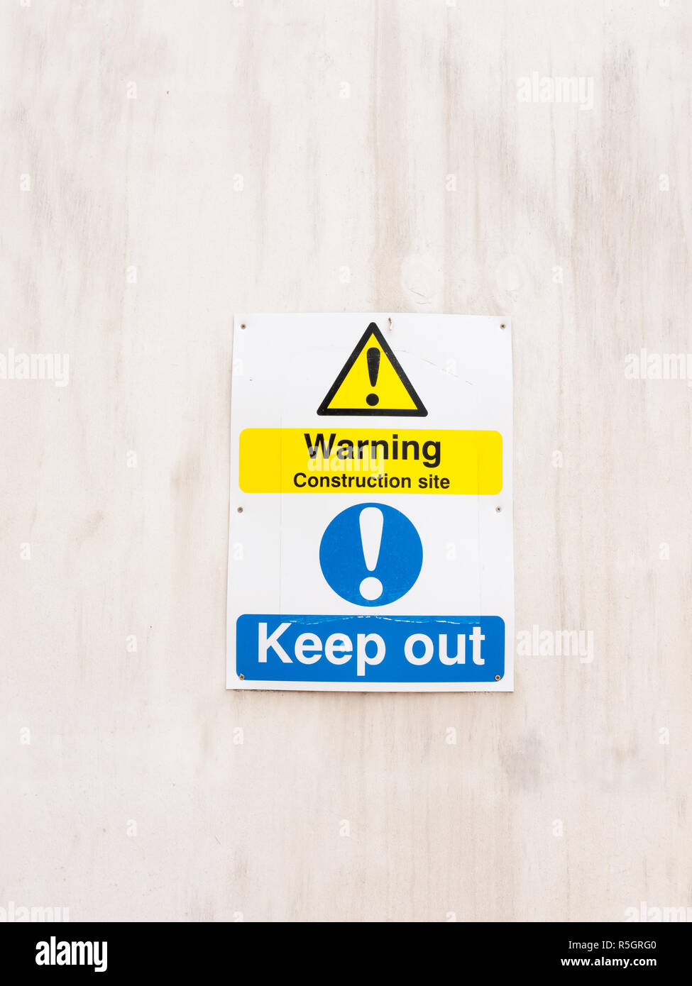 Danger keep out sign door hi-res stock photography and images - Alamy