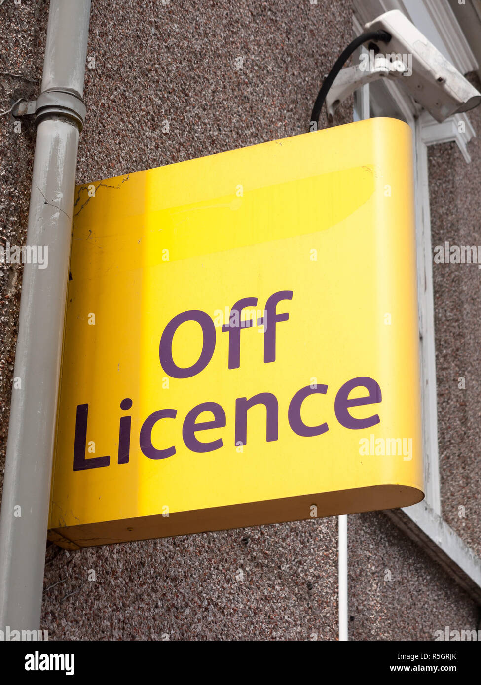 Alcohol licence notice hi-res stock photography and images - Alamy