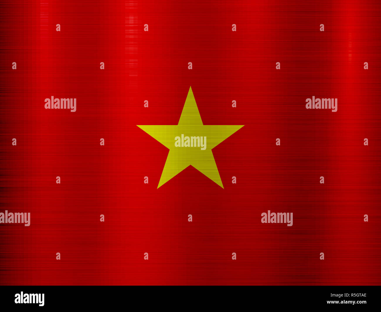 vietnam flag metal texture Stock Photo - Alamy